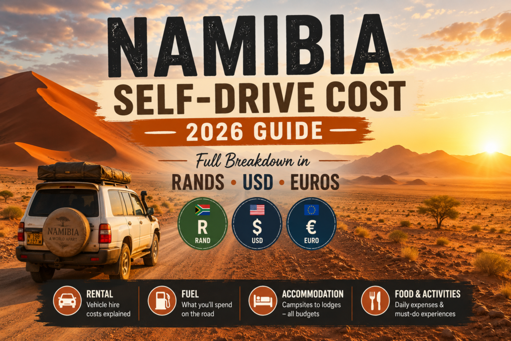 Namibia Self-Drive Cost: Full Breakdown in Rands, USD and Euros (2026)